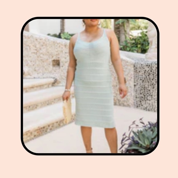 Pink Lily | Dresses | New Pink Lily Next Chapter Mint Braided Detail ...